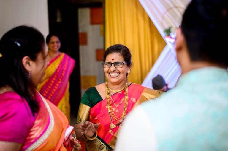 Shweta & Pramod's Engagement ceremony at Digambar Hall, Pune