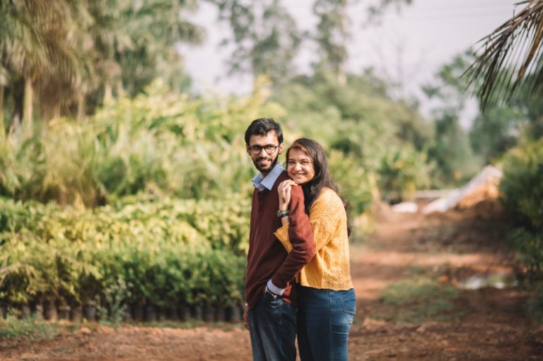Playful pre-wedding shoot photography Pune | Vedali & Deven