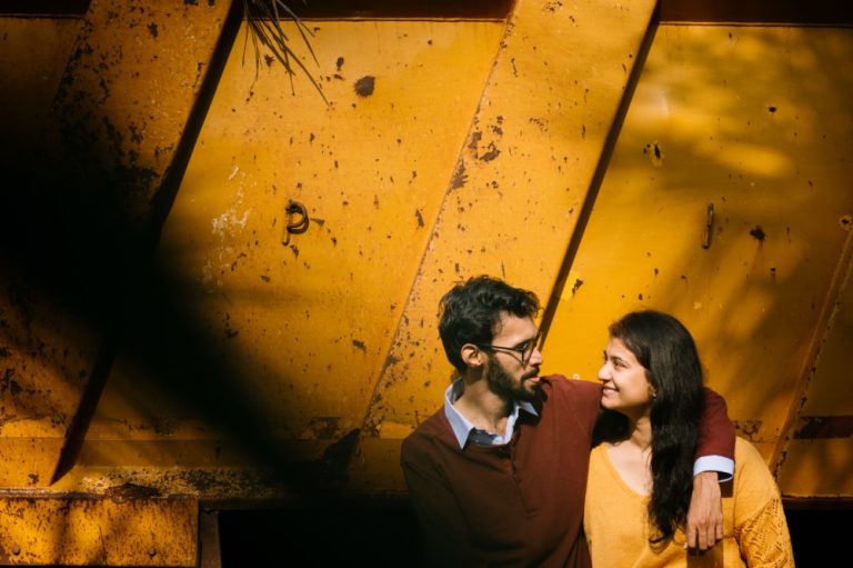 Playful pre-wedding shoot photography Pune | Vedali & Deven